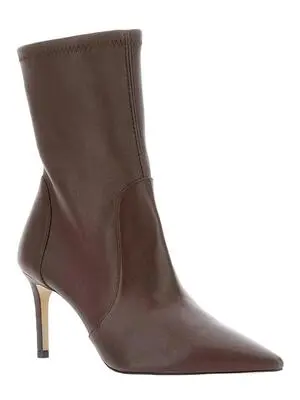 STUART WEITZMAN Power Pointed-toe Stiletto Ankle Boots - Brown
