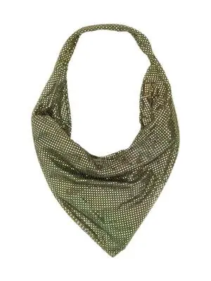 Benedetta Bruzziches Ursula Rhinestone-mesh Shoulder Bag - Green