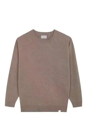 NOWADAYS Raglan Sleeve Mouline Sweater Brown