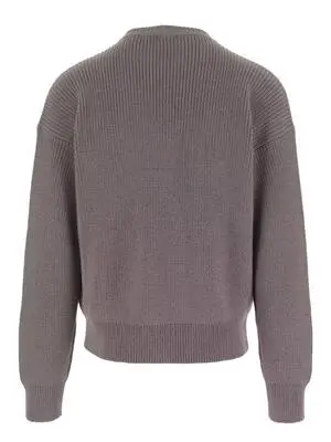 GIORGIO ARMANI Giorgio Armani Ribbed-Knit Crew Neck Sweater