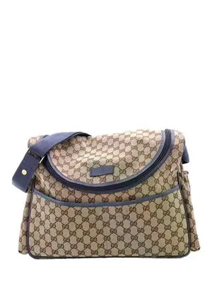 GUCCI Diaper Gg Canvas Crossbody Bag