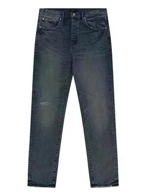 PURPLE BRAND Rough Quartz Distressed Jeans - Blue