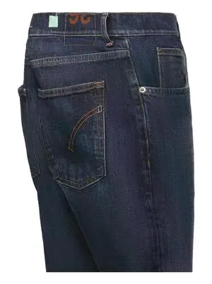 DONDUP Faded Whiskered Jeans - Blue