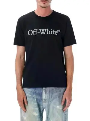 OFF-WHITE Logo-embroidered T-shirt