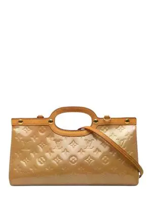 LOUIS VUITTON 2006 Monogram Vernis Roxbury Drive Satchel - Brown