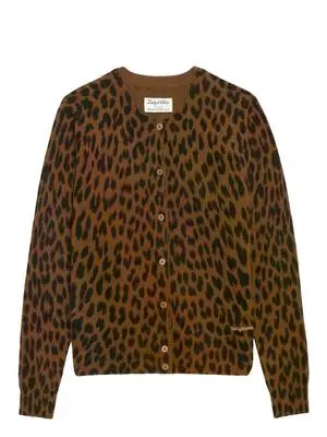 ZADIG&VOLTAIRE Missia Leopard Print Cardigan