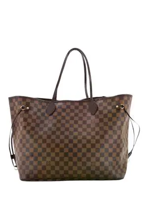 LOUIS VUITTON Neverfull Damier Gm Tote Bag - Brown