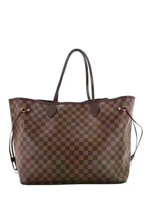 LOUIS VUITTON Neverfull Damier Gm Tote Bag - Brown