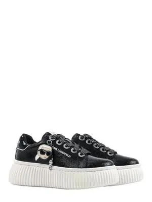 Karl Lagerfeld Ikon Nft Kreeper Sneakers - Black