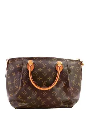 LOUIS VUITTON Turenne Handbag Monogram Canvas Pm Satchel - Brown