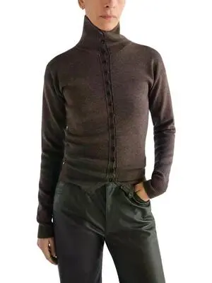LEMAIRE LEMAIRE Buttoned Fine Wool Top