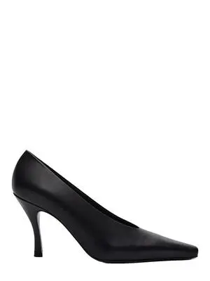 Loulou De Saison Aubrey Pointed-toe Pumps - Black