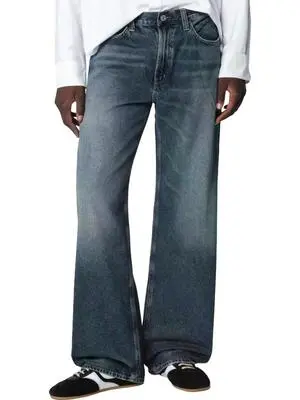 AGOLDE Luka Wide-leg Jeans - Blue