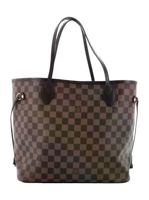 LOUIS VUITTON Neverfull Nm Damier Mm Tote Bag - Brown