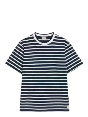 ARMOR LUX Striped Crew-neck T-shirt
