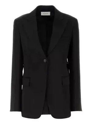 Sportmax Novella Peak-lapel Blazer - Black