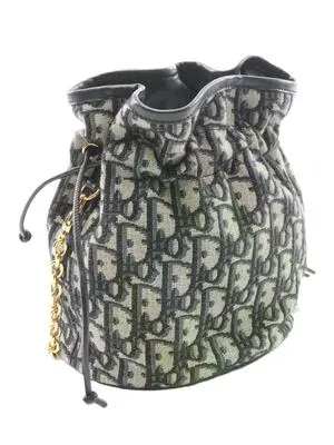 Dior 30 Montaigne Oblique Bucket Bag - Blue