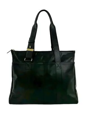Saint Laurent Leather Tote Bag - Black