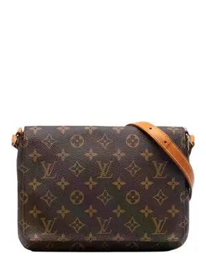 LOUIS VUITTON 1999 Monogram Musette Tango Short Strap Shoulder Bag