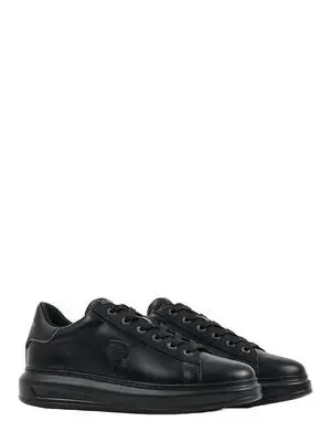Karl Lagerfeld Kapri Nft Leather Sneakers - Black