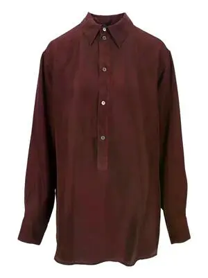 Barena Venezia Silk Blouse - Red