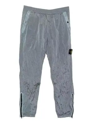 Stone Island Logo-patch Track Pants - Blue