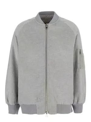 VALENTINI 1972 Reversible Bomber Jacket - Grey