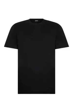 ZEGNA Logo-motif Short-sleeve T-shirt
