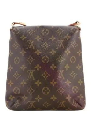 LOUIS VUITTON Musette Salsa Handbag Monogram Canvas Pm Shoulder Bag - Brown