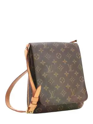 LOUIS VUITTON Monogram Canvas Musette Salsa Pm Shoulder Bag - Brown