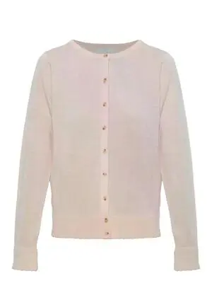 Posse Maisie Scalloped-edge Cardigan - Pink