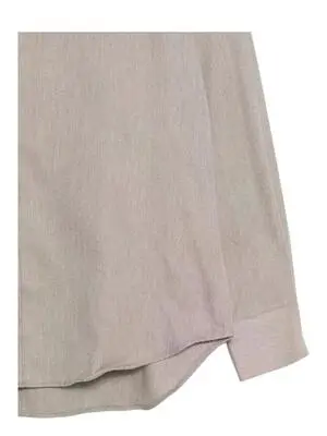 Canali Point-collar Shirt - Neutrals