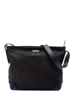 GUCCI 2016-2026 Gg Canvas Web Crossbody Bag