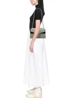 Gucci 2016-2026 Medium Gg Supreme Dionysus Shoulder Bag - Neutrals