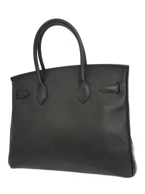 Hermès Hermès 30 Birkin Handbag Black
