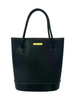 BURBERRY Burberry Leather Tote Bag