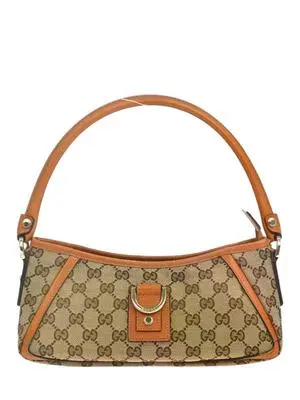 Gucci 1990-2000s Abbey D-ring Shoulder Bag - Neutrals