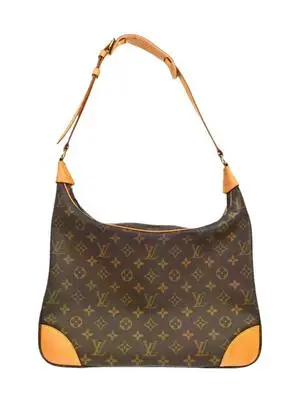 LOUIS VUITTON 2001 30 Boulogne Shoulder Bag - Brown
