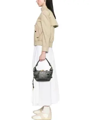 Chloé 2006 Leather Paddington Shoulder Bag Grey