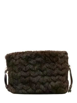Liu Jo Faux-fur Tote Bag - Brown