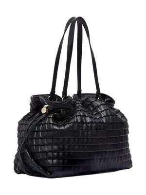 Liu Jo Large Drawstring-detail Tote Bag - Black