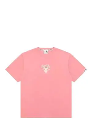 AAPE BY *A BATHING APE Aapeunvs Logo-print Heart-motif T-shirt - Pink
