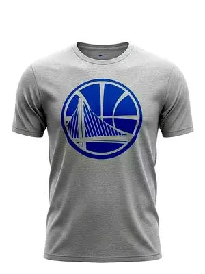 Nike Nba Gsw Triblend Ss T-shirt - Grey