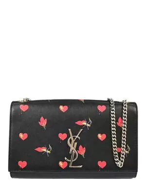 SAINT LAURENT 2010-2020s Heart Bolts Kate Cross Body Bag