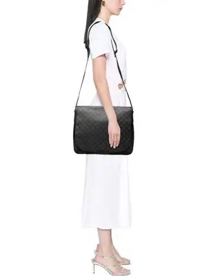 LOUIS VUITTON Damier Graphite Daniel Mm Crossbody Bag - Black