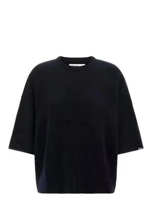 Extreme Cashmere N433 Sassie 3/4-sleeve Sweater - Blue