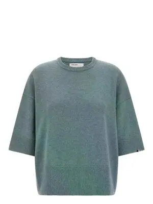 Extreme Cashmere N433 Sassie Crew-neck Sweater - Blue
