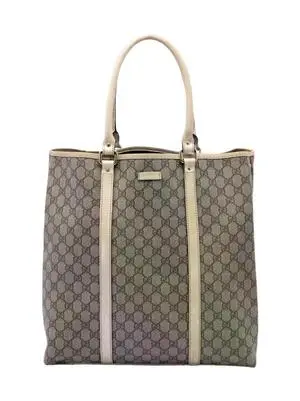Gucci 2016-2026 Gg Supreme Joy Vertical Tote Bag Grey