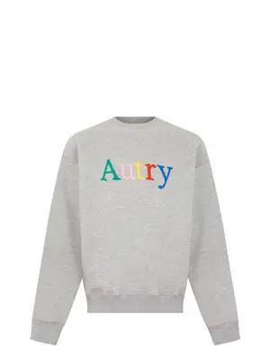 AUTRY Multicolor Logo Sweatshirt - Grey