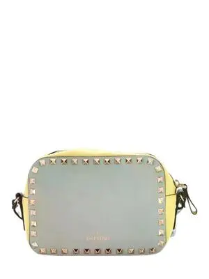 VALENTINO Rockstud Camera Leather Crossbody Bag